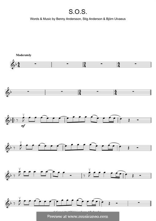 S.O.S. (ABBA) por B. Andersson, B. Ulvaeus, S. Anderson em músicaNeo