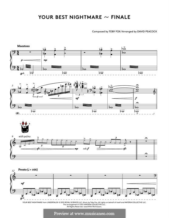 Your Best Nightmare - Finale (from Undertale Piano Collections 2) por T ...