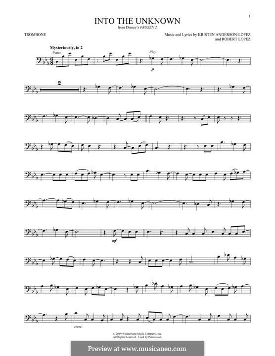 Into the Unknown (from Disney's Frozen 2) por R. Lopez, K. Anderson-Lopez em músicaNeo