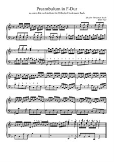 Little Prelude in F Major, BWV 927 por J.S. Bach em músicaNeo