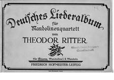 Deutsches Liederalbum por C.M.v. Weber, F. Silcher, H. Werner, A ...