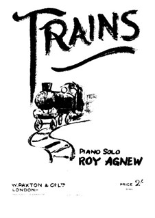 Trains por R. Agnew - Partituras on músicaNeo