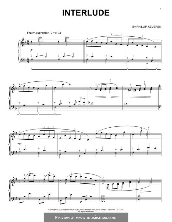 Interlude por P. Keveren - Partituras on músicaNeo