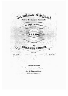 Rondeau Élégant sur la Romance Favorite 'Le Page Inconstant', Op.414 ...