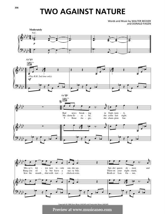 Two Against Nature (Steely Dan) por D. Fagen, W. Becker em músicaNeo