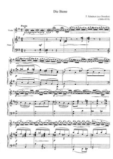 The Bee for Violin and Piano por F. Schubert (from Dresden) em músicaNeo