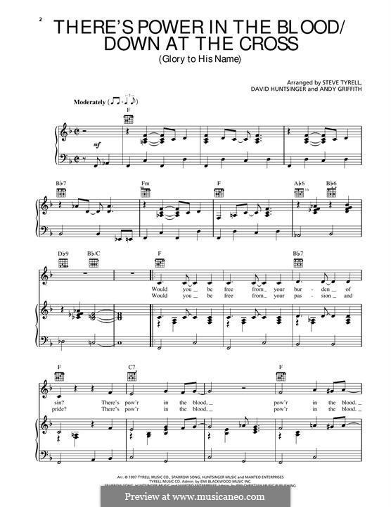 There's Power In The Blood / Down At The Cross (Glory To His Name) por ...