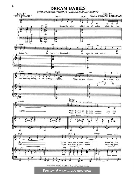 Dream Babies (from The Me Nobody Knows) por G.W. Friedman em músicaNeo