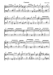 Courante por P. Cornet - download grátis no músicaNeo