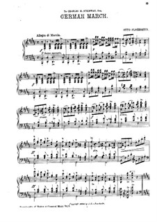 German March por O. Floersheim - Partituras on músicaNeo