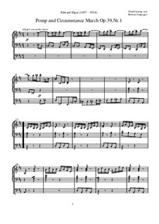 March No.1 (Pomp and Circumstance Marches, Op.39) por E. Elgar em músicaNeo