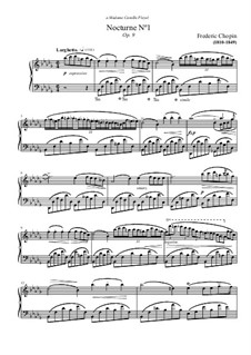No.1 in B Flat Minor (Nocturnes, Op.9) por F. Chopin em músicaNeo