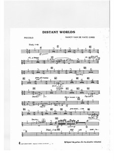 Distant Worlds por N. Van de Vate - Partituras on músicaNeo