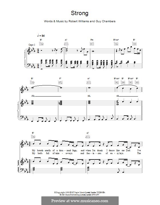 Strong por G. Chambers, R. Williams - Partituras on músicaNeo