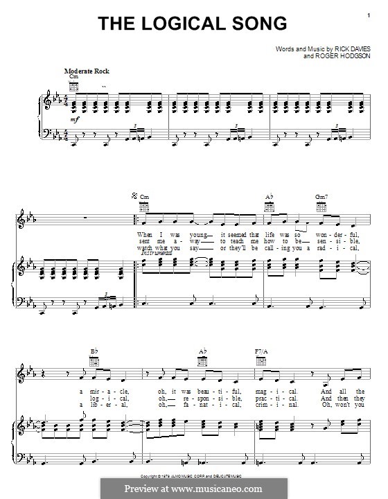 The Logical Song (Supertramp) por R. Davies, R. Hodgson em músicaNeo
