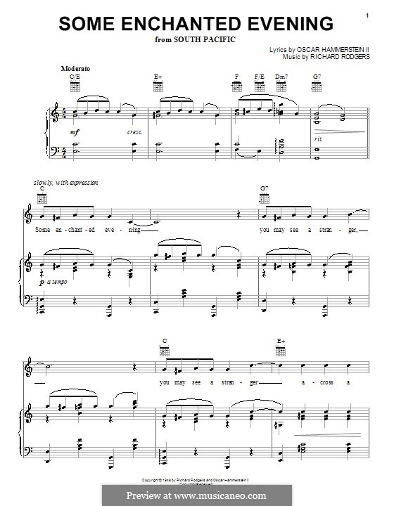 Some Enchanted Evening (from South Pacific) por R. Rodgers em músicaNeo