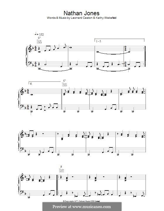 K. Wakefield, L. Caston: Nathan Jones (Bananarama) ноты на MusicaNeo