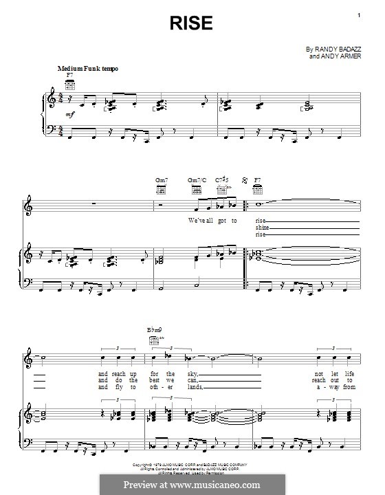 A. Armer, R. Badazz: Rise (Herb Alpert) ноты на MusicaNeo
