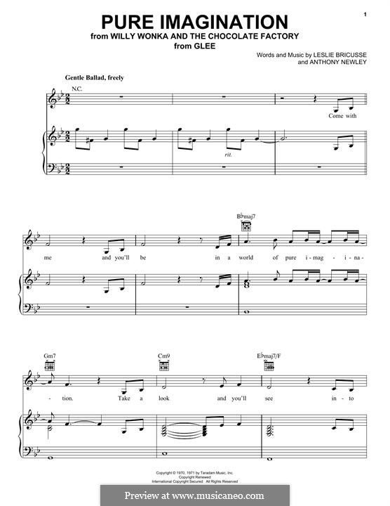 A. Newley, L. Bricusse: Pure Imagination (from Willy Wonka and The Chocolate Factory) на MusicaNeo