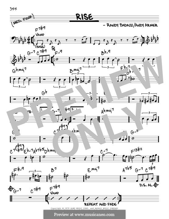 A. Armer, R. Badazz: Rise (Herb Alpert) ноты на MusicaNeo