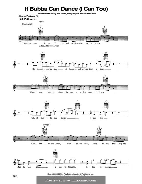 B. McDill, M. Raybon, M. McGuire: If Bubba Can Dance (I Can Too) на ...