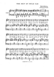 D.M.P. Erd: The Ship of Uncle Sam ноты на MusicaNeo